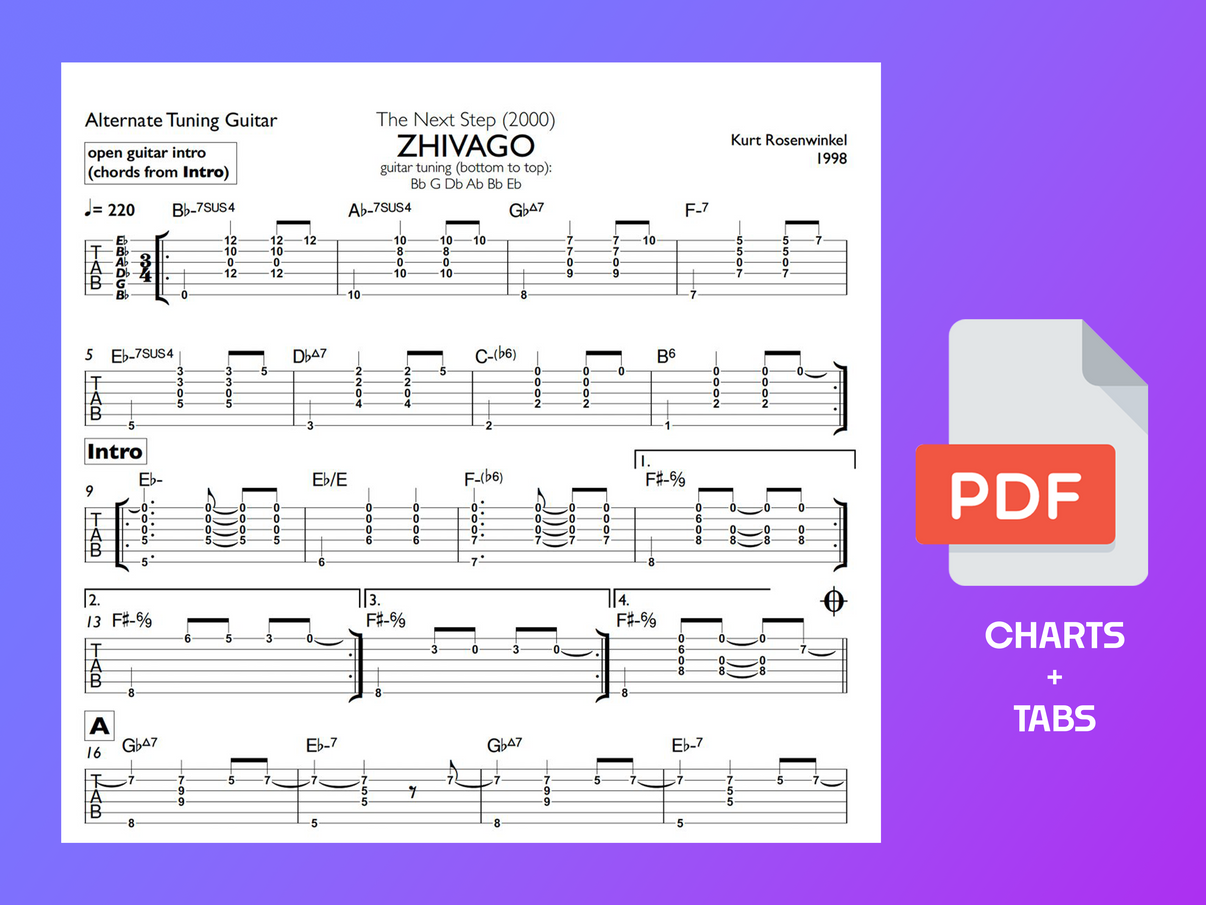 Kurt Rosenwinkel Ultimate Book of Compositions – Heartcore Records