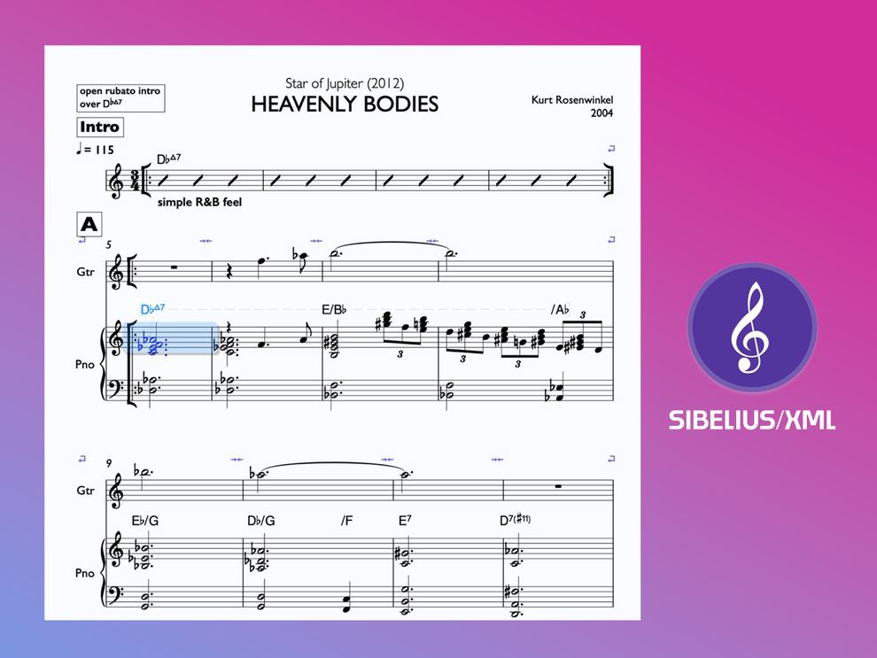 Kurt Rosenwinkel Ultimate Book of Compositions – Heartcore Records