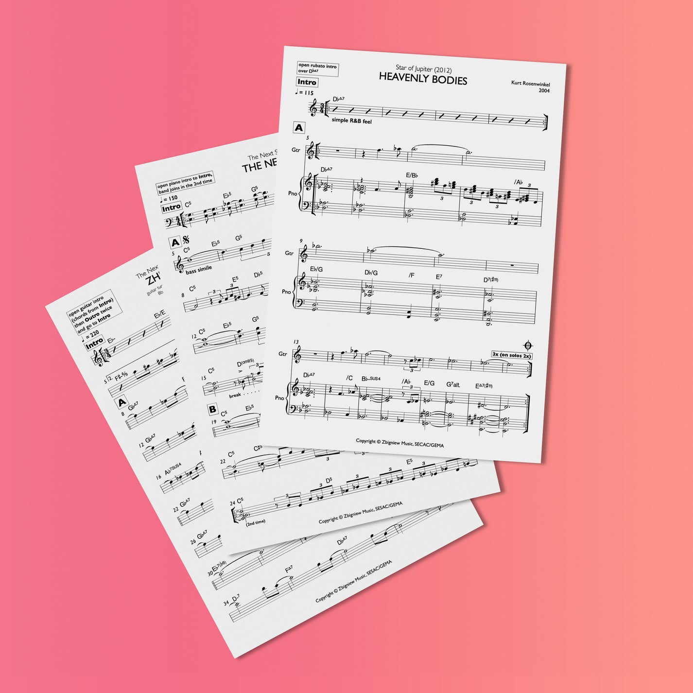 Kurt Rosenwinkel Ultimate Book of Compositions – Heartcore Records